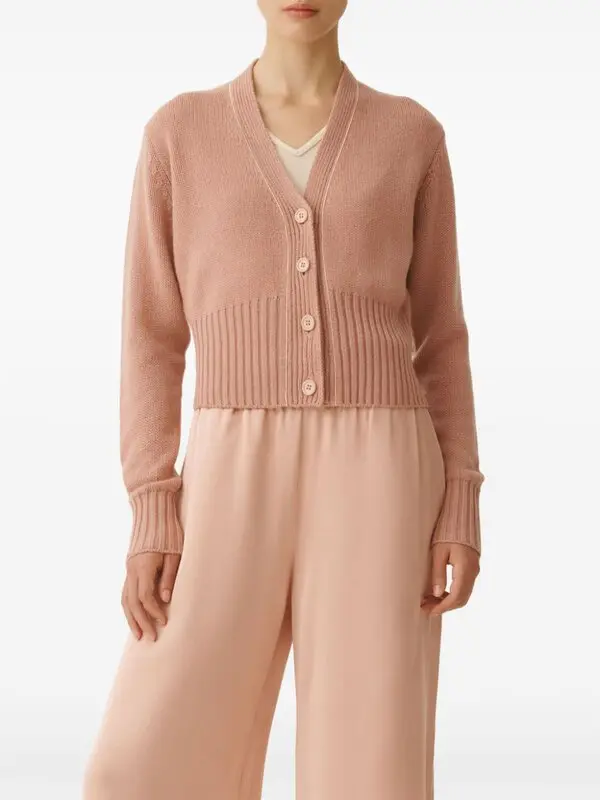 Fabiana Filippi Cashmere Cardigan - Pink