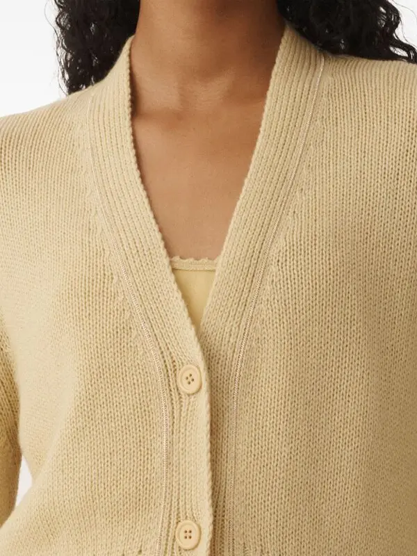 Fabiana Filippi Cashmere Cardigan - Neutrals