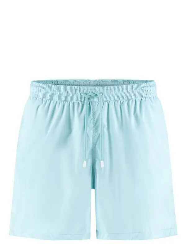 Fedeli Woven Swim Shorts - Blue