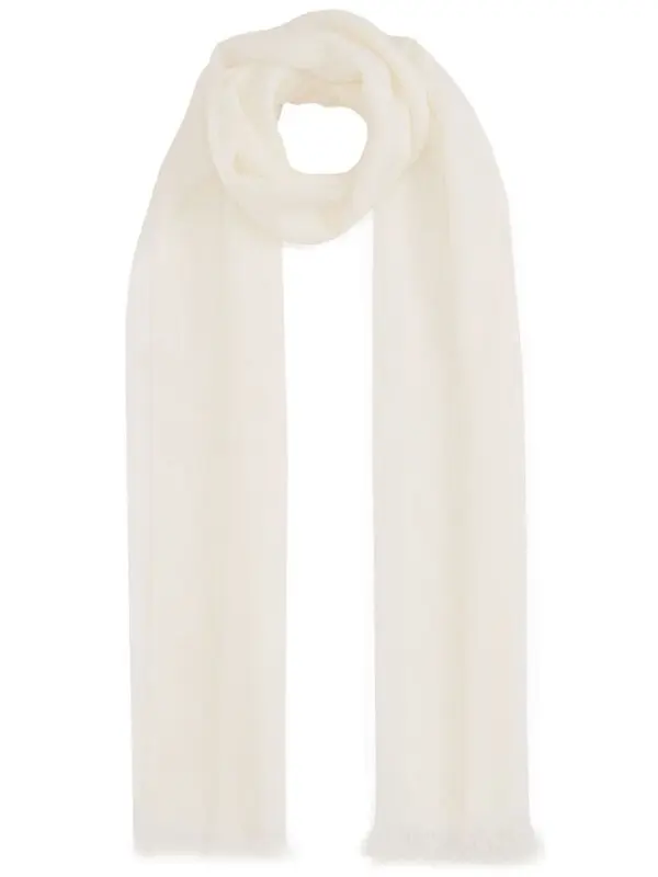 Fabiana Filippi Cashmere Scarf - White