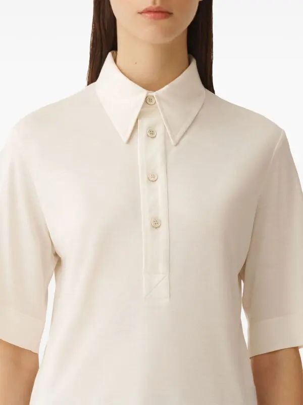 Fabiana Filippi Silk Polo Top