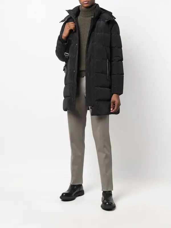 Herno Quilted-finish Down Parka