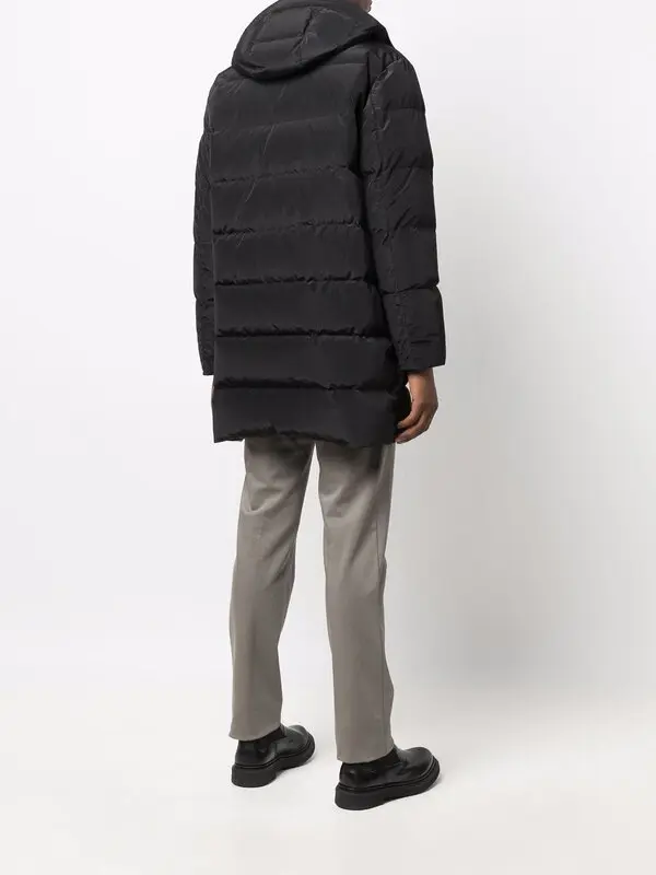Herno Quilted-finish Down Parka
