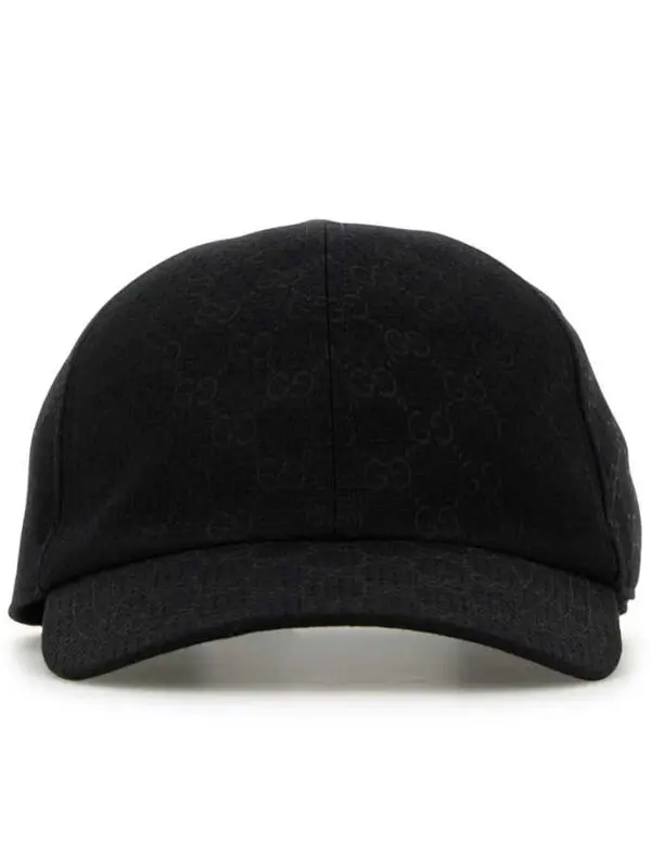 Gucci Gg Supreme Baseball Cap - Black