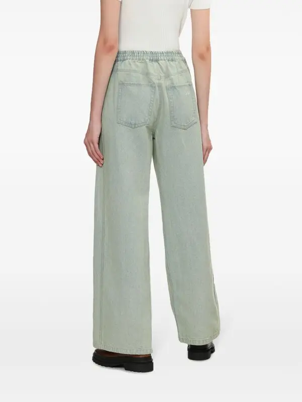 Sea Pearl-embellished Jeans