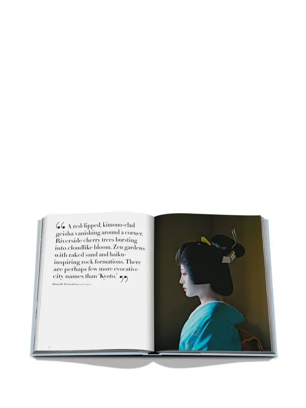 Assouline Kyoto Serenity Hardcover Book - Blue