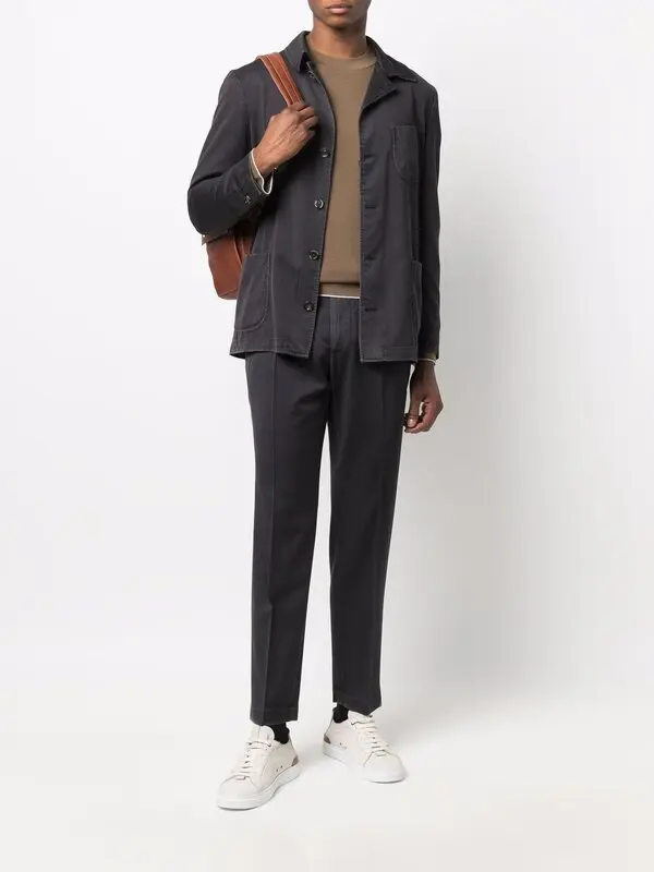 DELL'OGLIO Single-breasted Wool Suit