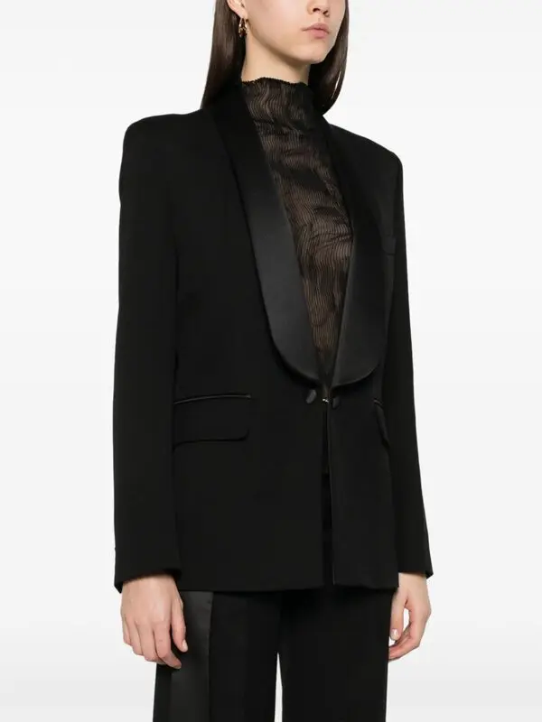 Victoria Beckham Shawl-collar Blazer