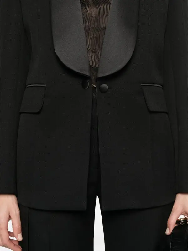 Victoria Beckham Shawl-collar Blazer