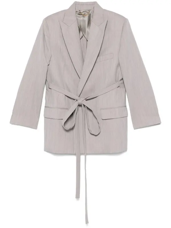 Victoria Beckham Tailored Belted Blazer