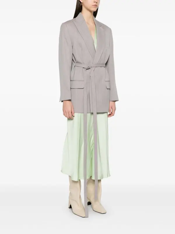 Victoria Beckham Tailored Belted Blazer