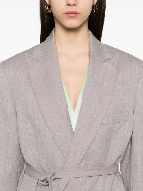 Victoria Beckham Tailored Belted Blazer