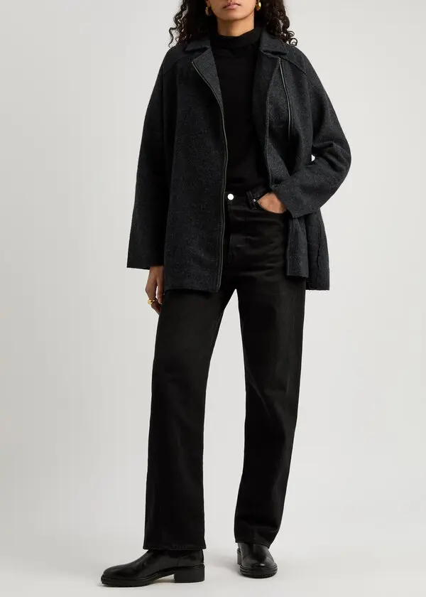 Eileen Fisher Roll-neck Fine-knit Wool Jumper