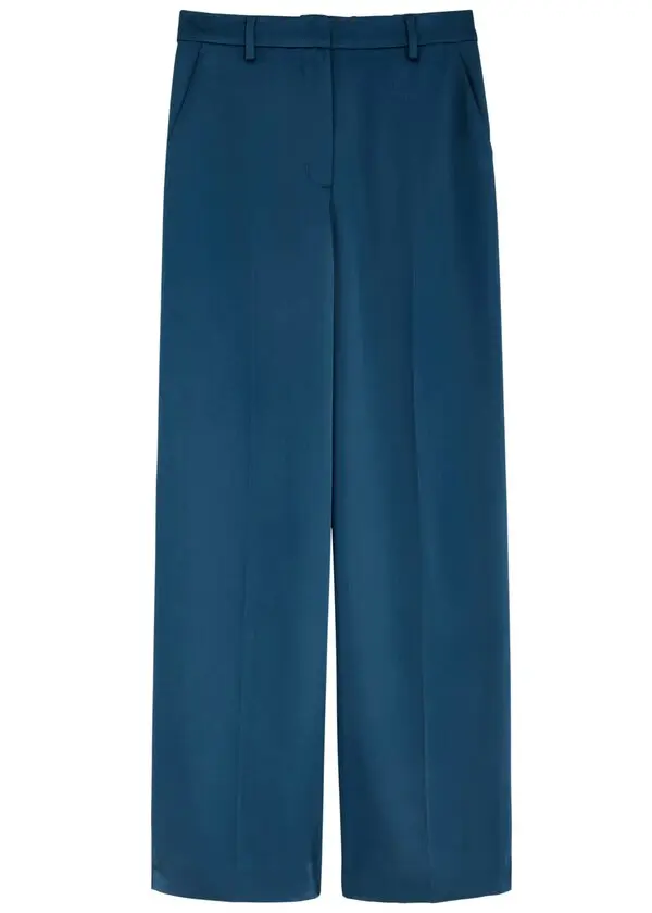 Simkhai Tavar Wide-leg Satin Trousers