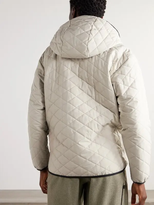 Loro Piana Denali Hooded Quilted Padded Shell Jacket