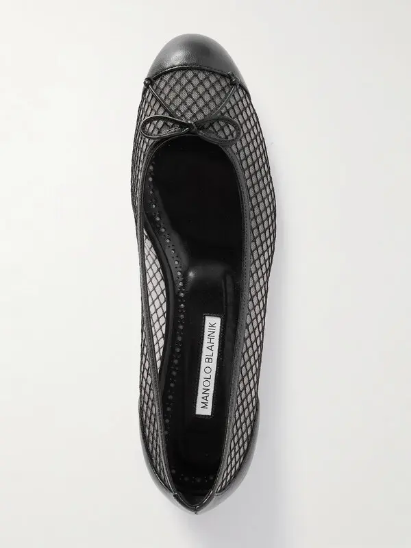 Manolo Blahnik Capbalme Ballet Flats