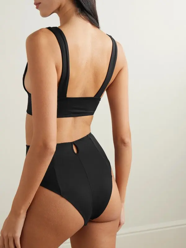 Kiki De Montparnasse Echauffe Cutout Stretch-jersey Briefs