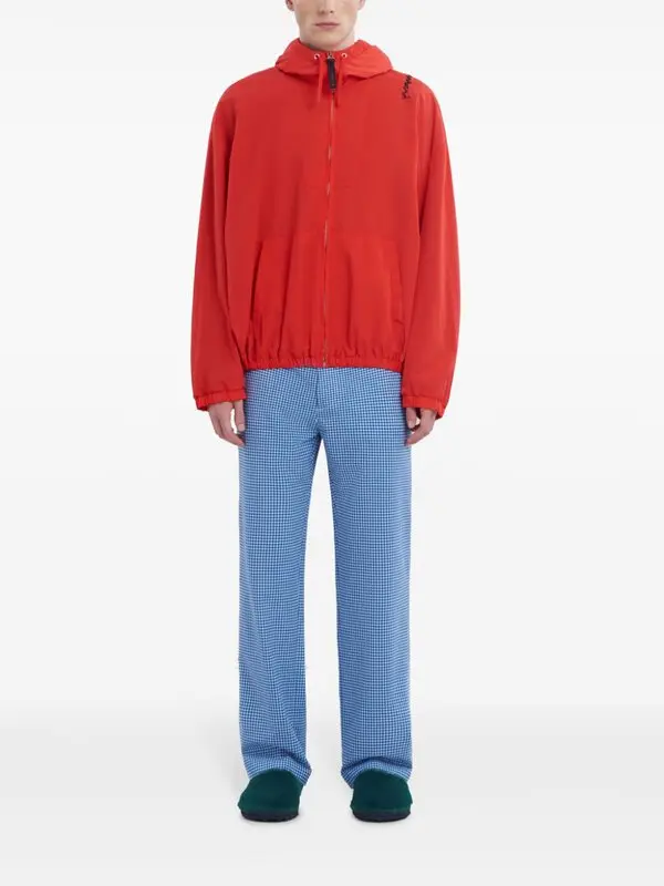 Marni Logo-embroidered Hooded Jacket