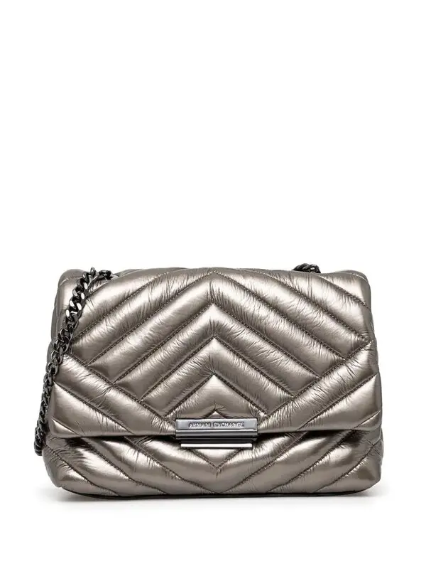 Armani Exchange Quilted Cross Body Bag