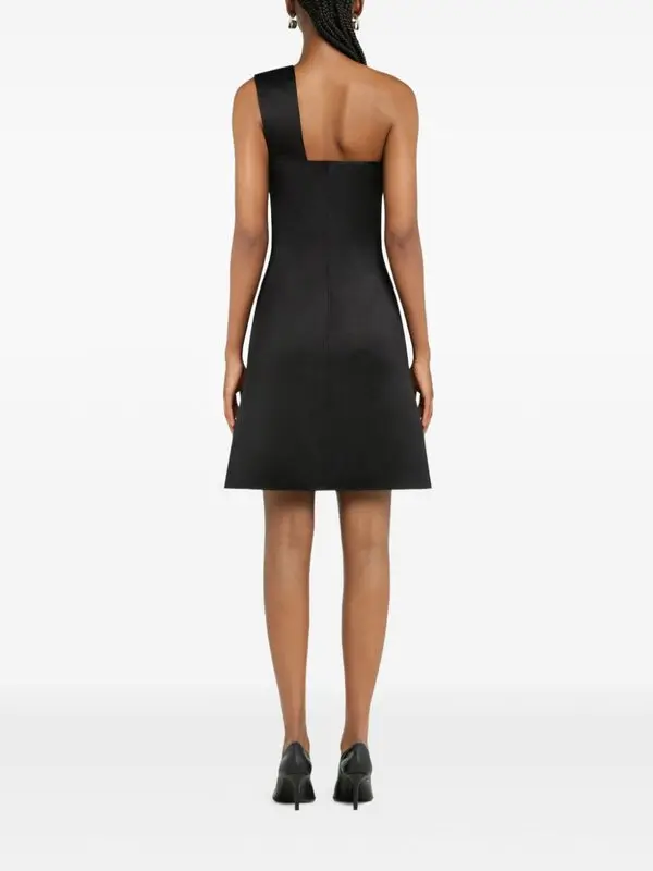 COURREGES Cut-out Mini Dress - Black