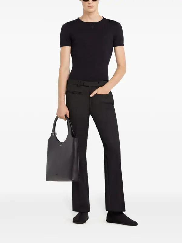COURREGES Heritage T-shirt - Black