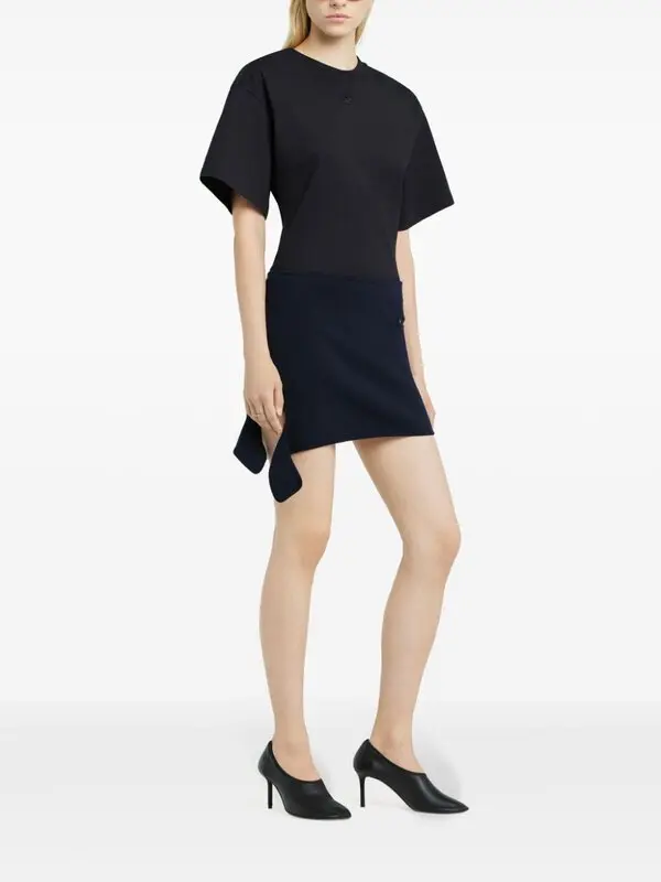 COURREGES Loop Mini Skirt - Blue