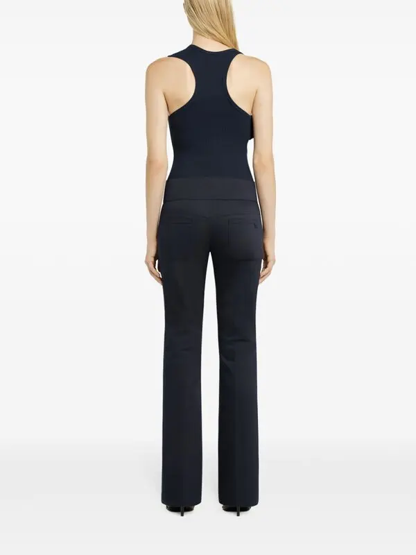 COURREGES 90's Rib Tank Top - Blue