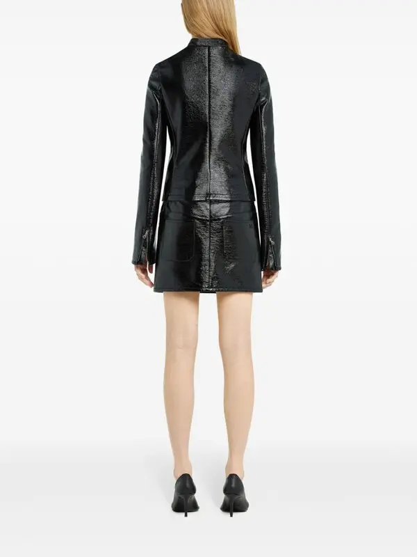 COURREGES Vinyl City Jacket - Black