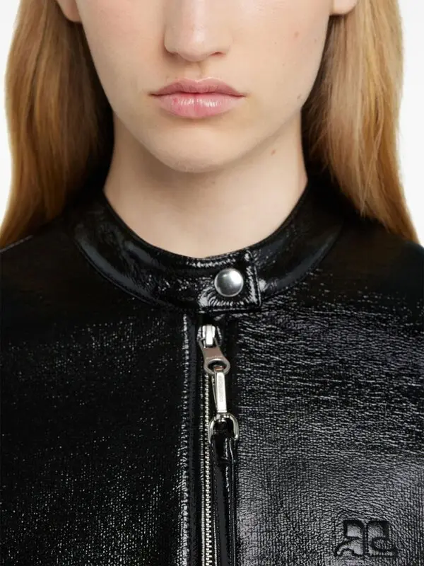 COURREGES Vinyl City Jacket - Black