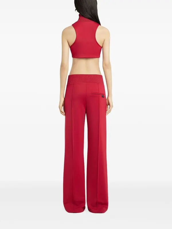 COURREGES Pressed Crease Track Pants