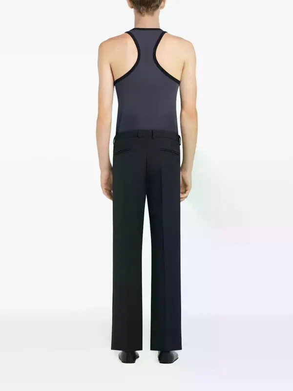 COURREGES Contrasting-trim Scuba Tank Top