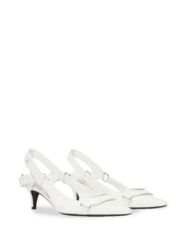 COURREGES Racer Slingback Pumps