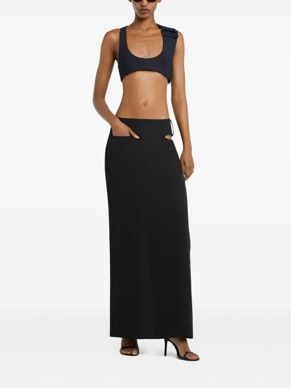 COURREGES Cut-out Maxi Skirt