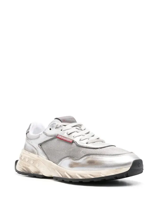 Dsquared2 Sprinter Sneakers - Silver
