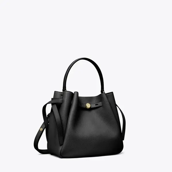 Tory Burch Romy Bucket Bag - Black