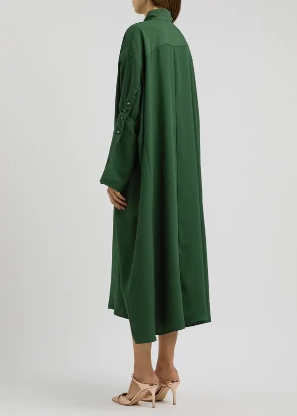 Palmer//harding Emotive Belted Midi Dress
