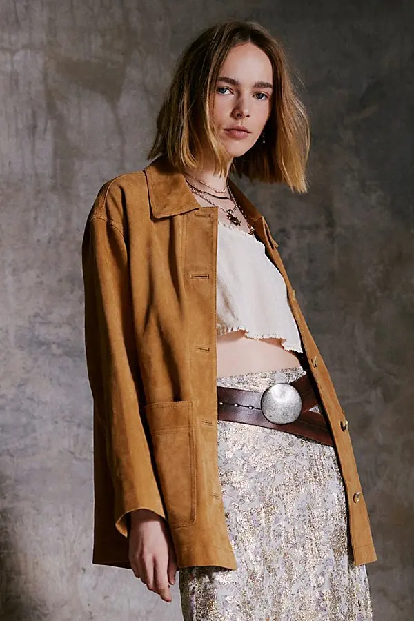 Free People Norfolk Hip Belt - Espresso