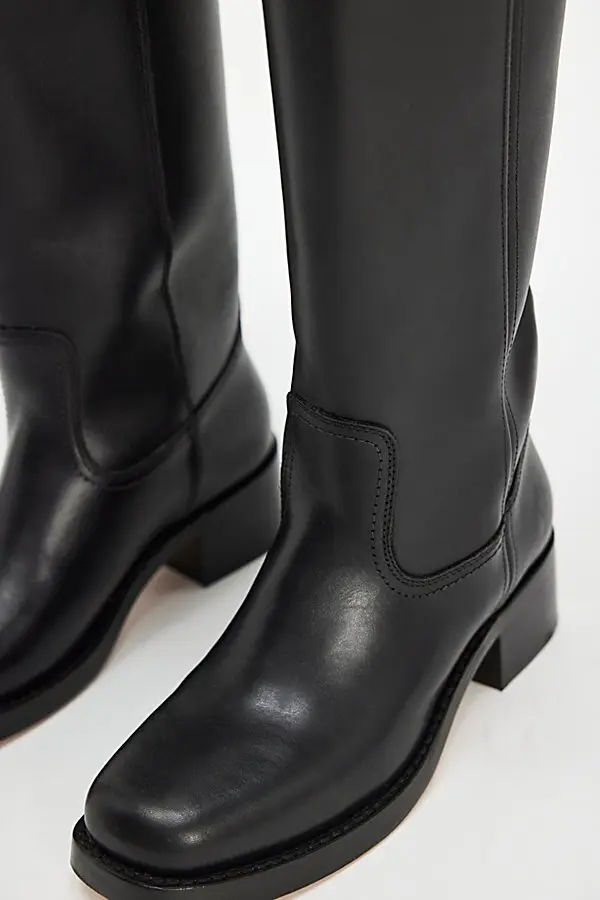 THE FRYE COMPANY Campus 14l Leather Boots - Black