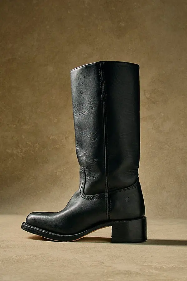 THE FRYE COMPANY Campus 14l Leather Boots - Black