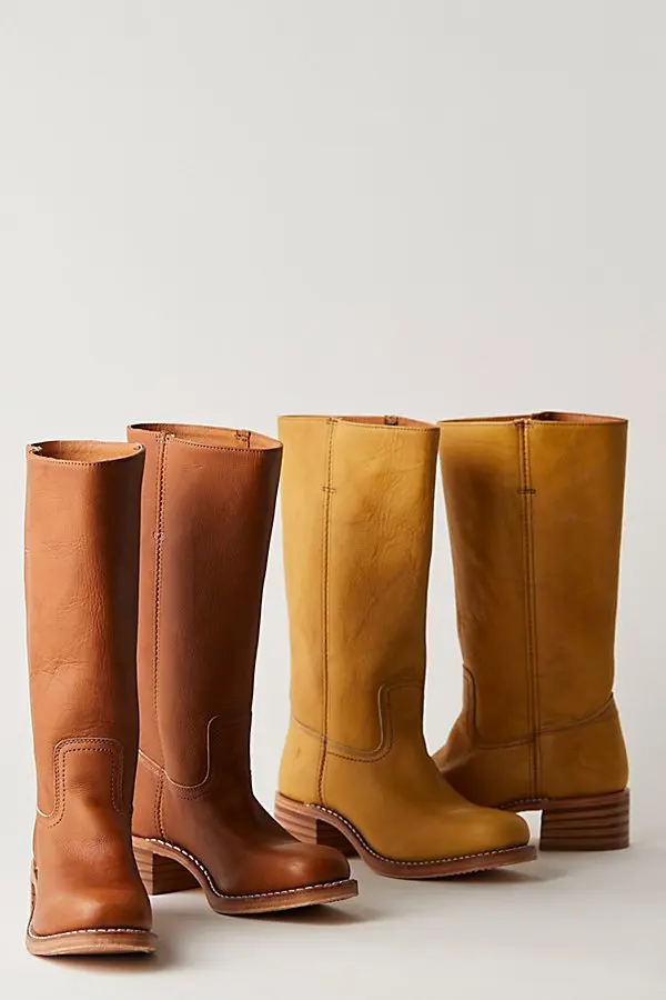 THE FRYE COMPANY Campus 14l Boots - Saddle