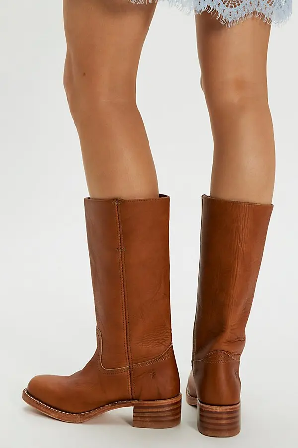THE FRYE COMPANY Campus 14l Boots - Saddle