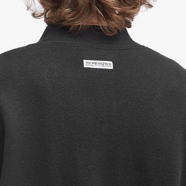 AAPE BY *A BATHING APE Camo Badge Knit Cardigan