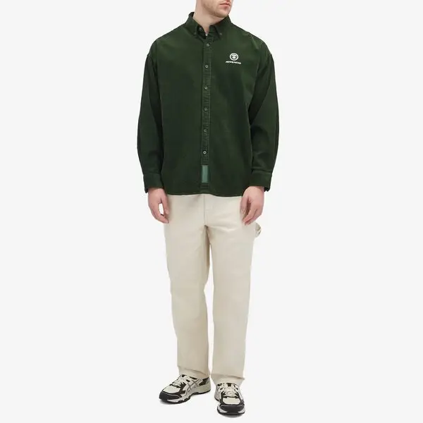 AAPE BY *A BATHING APE Aape Now Denim Workwear Trousers - Dark Ivory
