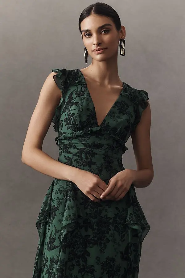 jacquard dress line COCOMELODY A Bold Statement Of Love Timeless Black Wedding Dress Beauty Long Sleeves CW3526, 45 Days / Black / US22-UK24-EUR52 main image 1