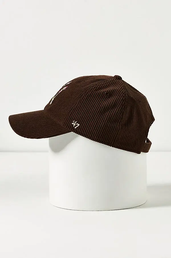 '47 New York Yankees Wildflowers Baseball Cap - Brown