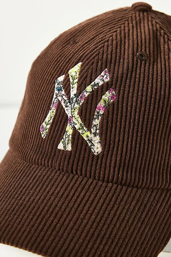'47 New York Yankees Wildflowers Baseball Cap - Brown