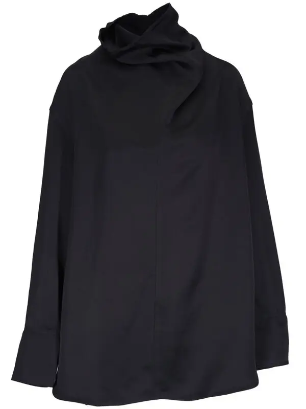 TOTEME Funnel-neck Blouse
