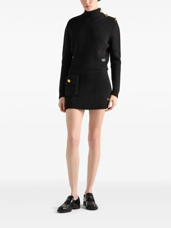 Prada Wool Turtleneck Sweater
