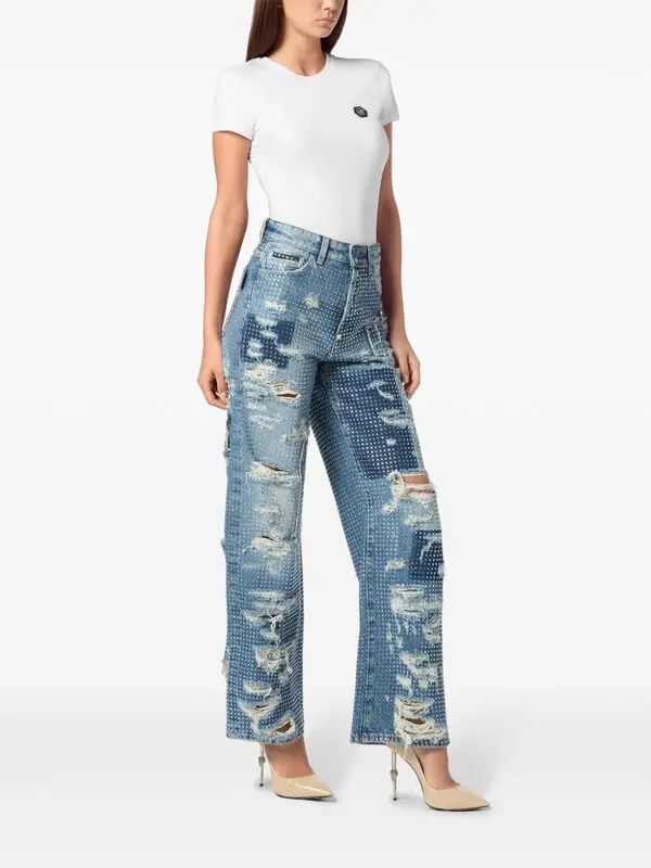 Philipp Plein Skater Row Jeans