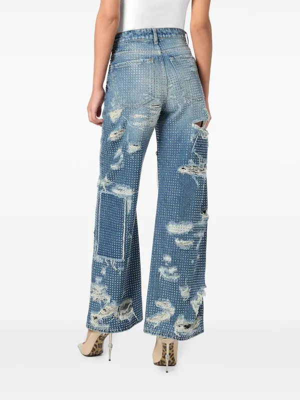 Philipp Plein Skater Row Jeans